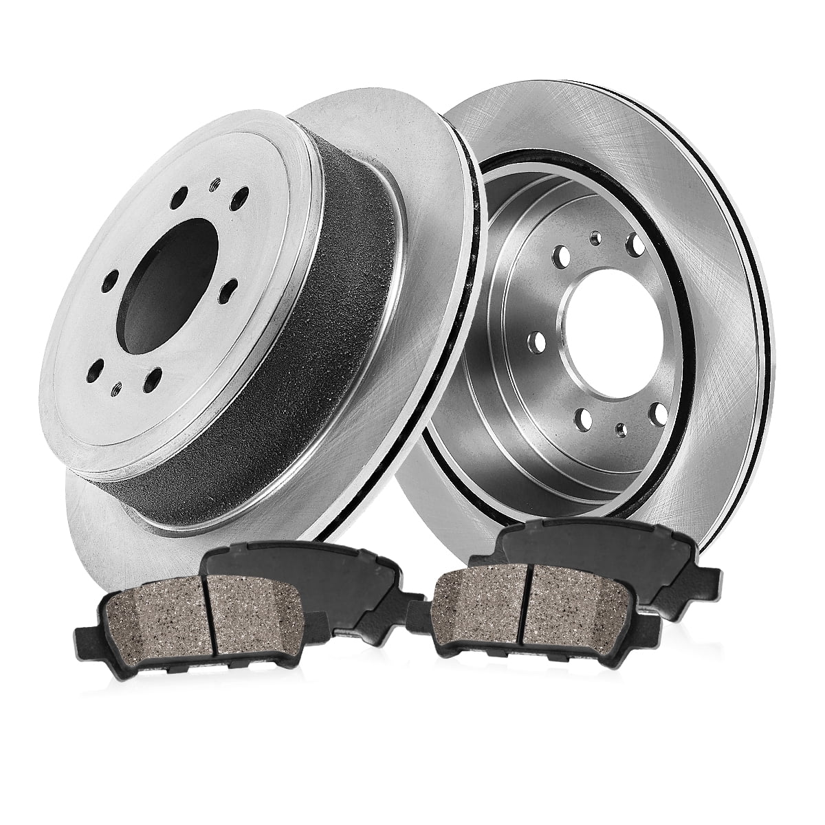 Callahan Brake Parts Brake Kit for Nissan TITAN 2017-2024 Rear ...