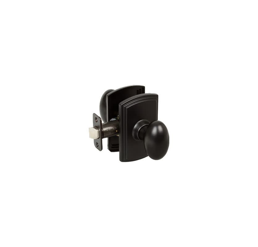 Callan Canova Passage Door Knob in Matte Black - Walmart.com