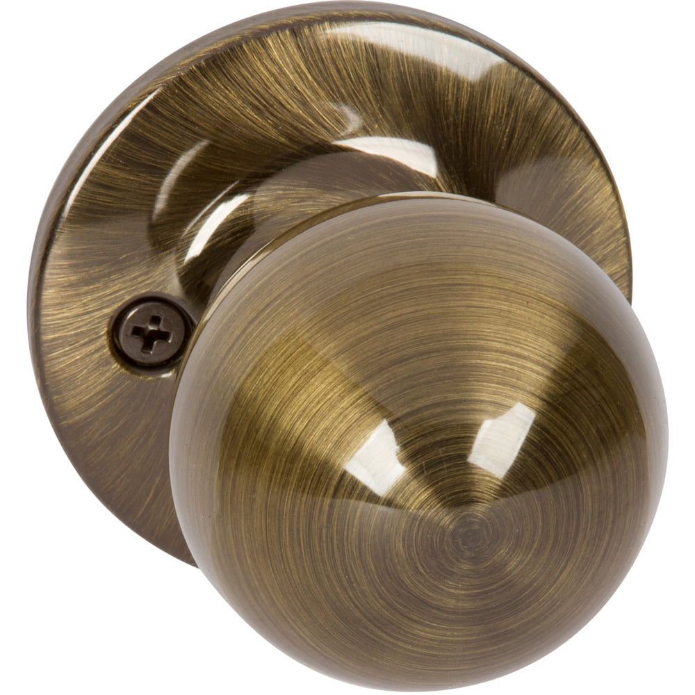Callan Fairfield Dummy Knob in Bright Brass - Walmart.com
