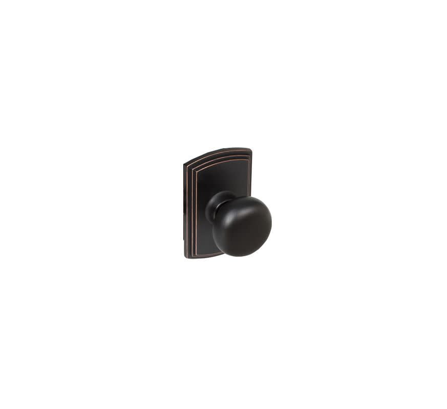 Callan Italian Series Santo Dummy Knob in Oil Rubbed Bronze Edged ...