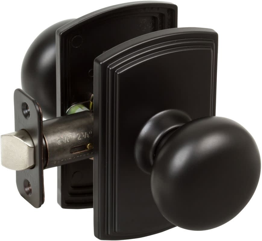 Callan Santo Entry Door Knob in Black - Walmart.com