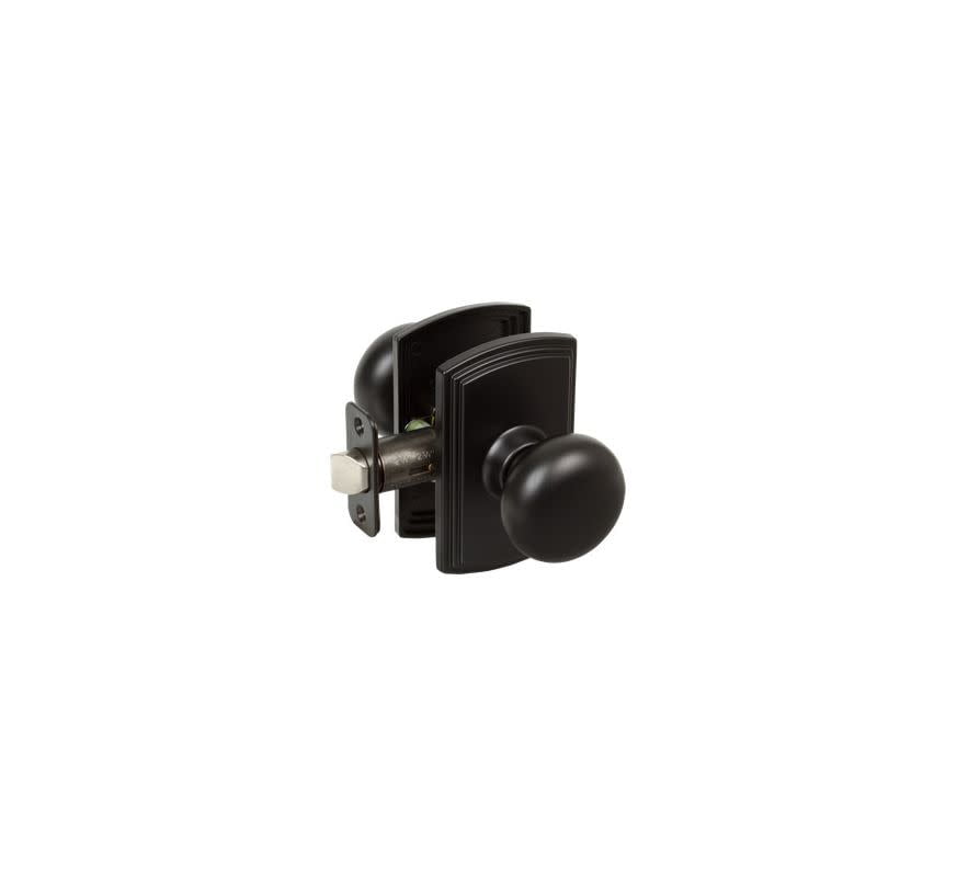 Callan Santo Passage Door Knob in Matte Black - Walmart.com