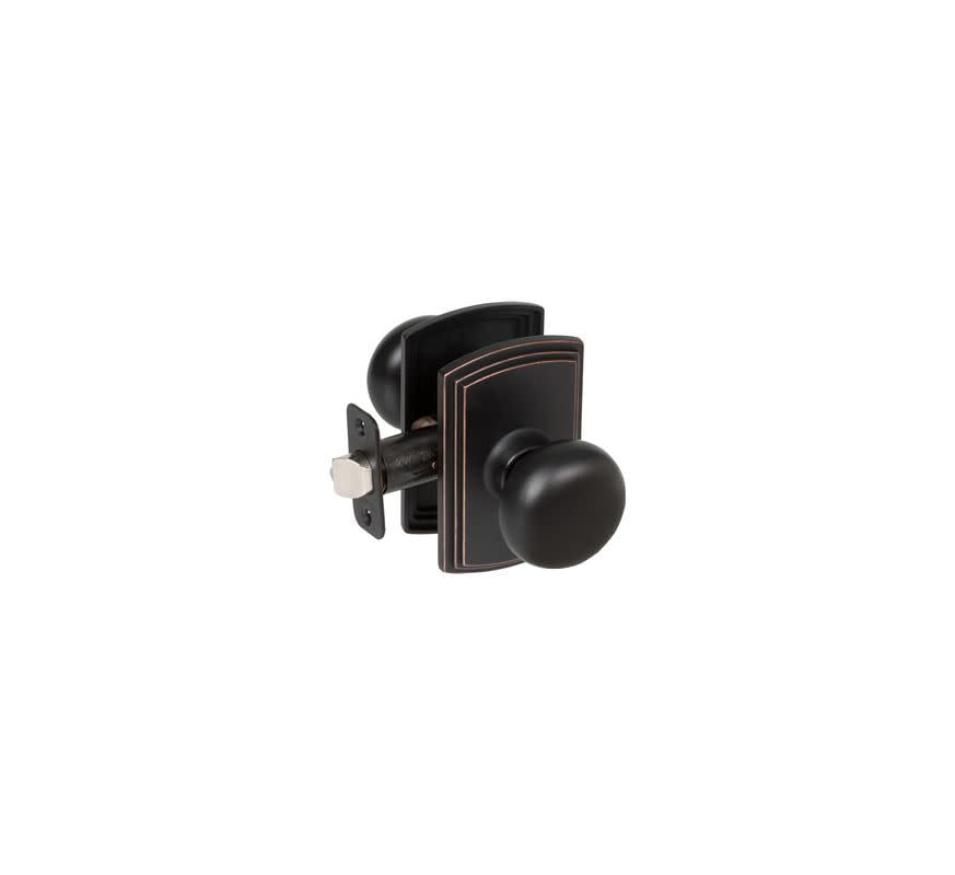 Callan Santo Passage Door Knob in Oil Rubbed Bronze Edged - Walmart.com