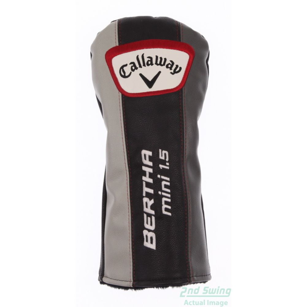 Callaway Bertha mini 1.5 Driver Headcover (Black/Grey) Golf NEW ...