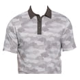Callaway ECO Polo Shirt (Cluster Print, Asphalt, Large) Golf NEW ...