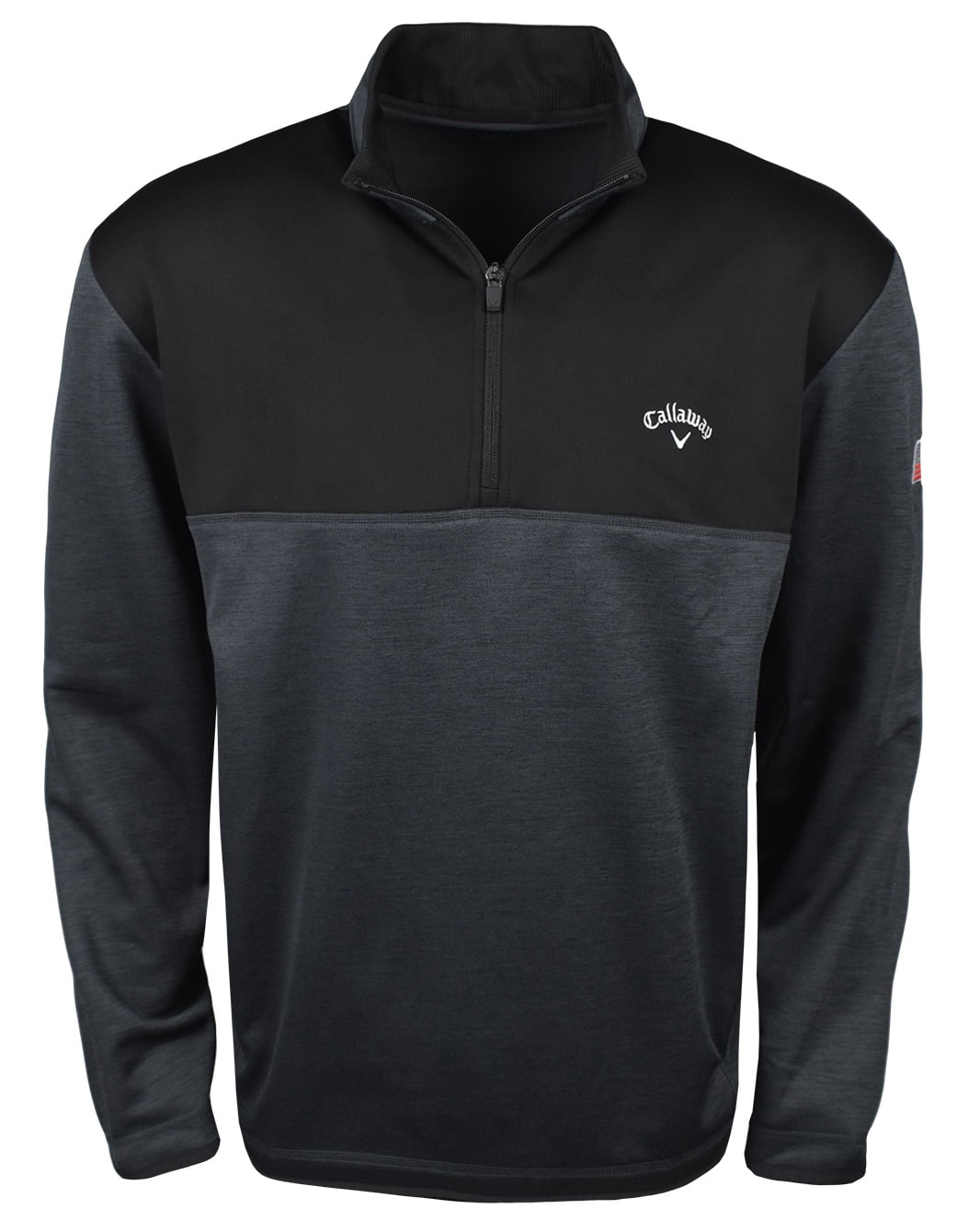 Callaway Golf 1/4 Zip Pullover Black Heather XXXL - Walmart.com