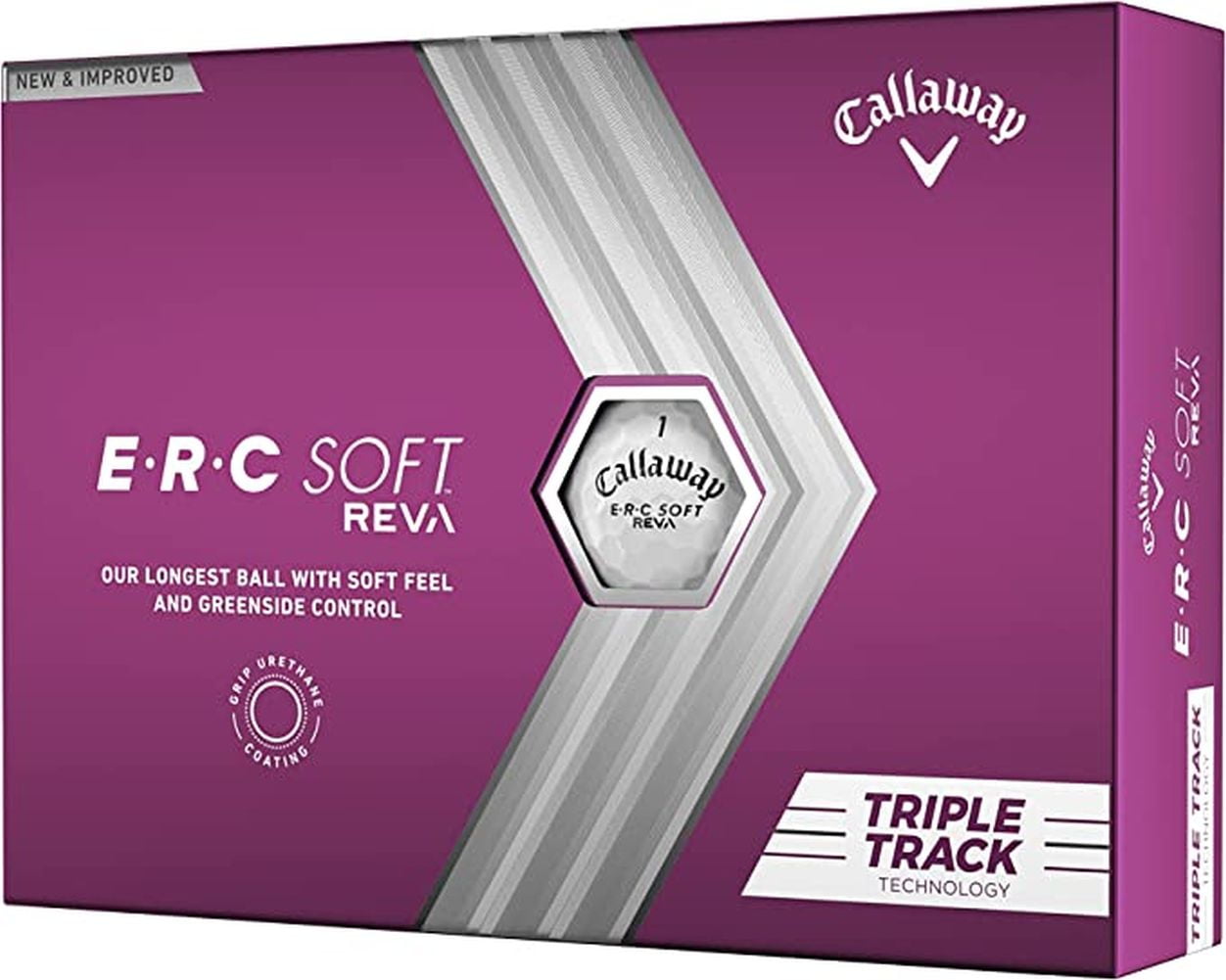 Callaway Golf 2023 ERC Soft Triple Track Golf Ball-Reva - Walmart.com