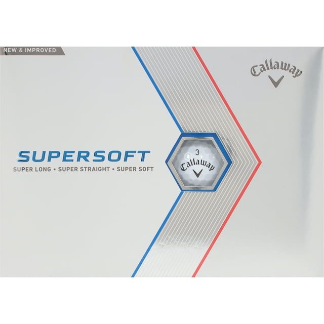 Callaway Golf 2023 Supersoft Golf Ball-White 12pk - Walmart.com