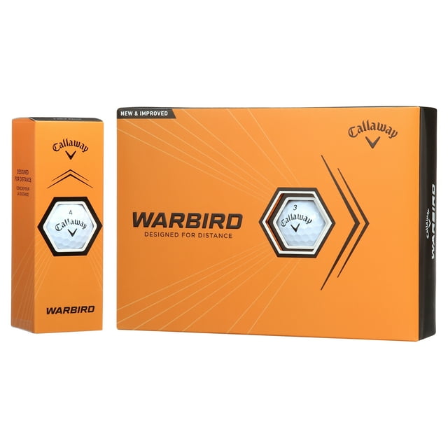 Callaway Golf 2023 Warbird Golf Ball-White 12pk - Walmart.com