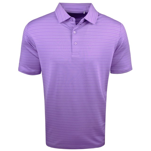 Callaway Golf Fine Line Vent Stripe Polo Fairy Wren Large - Walmart.com
