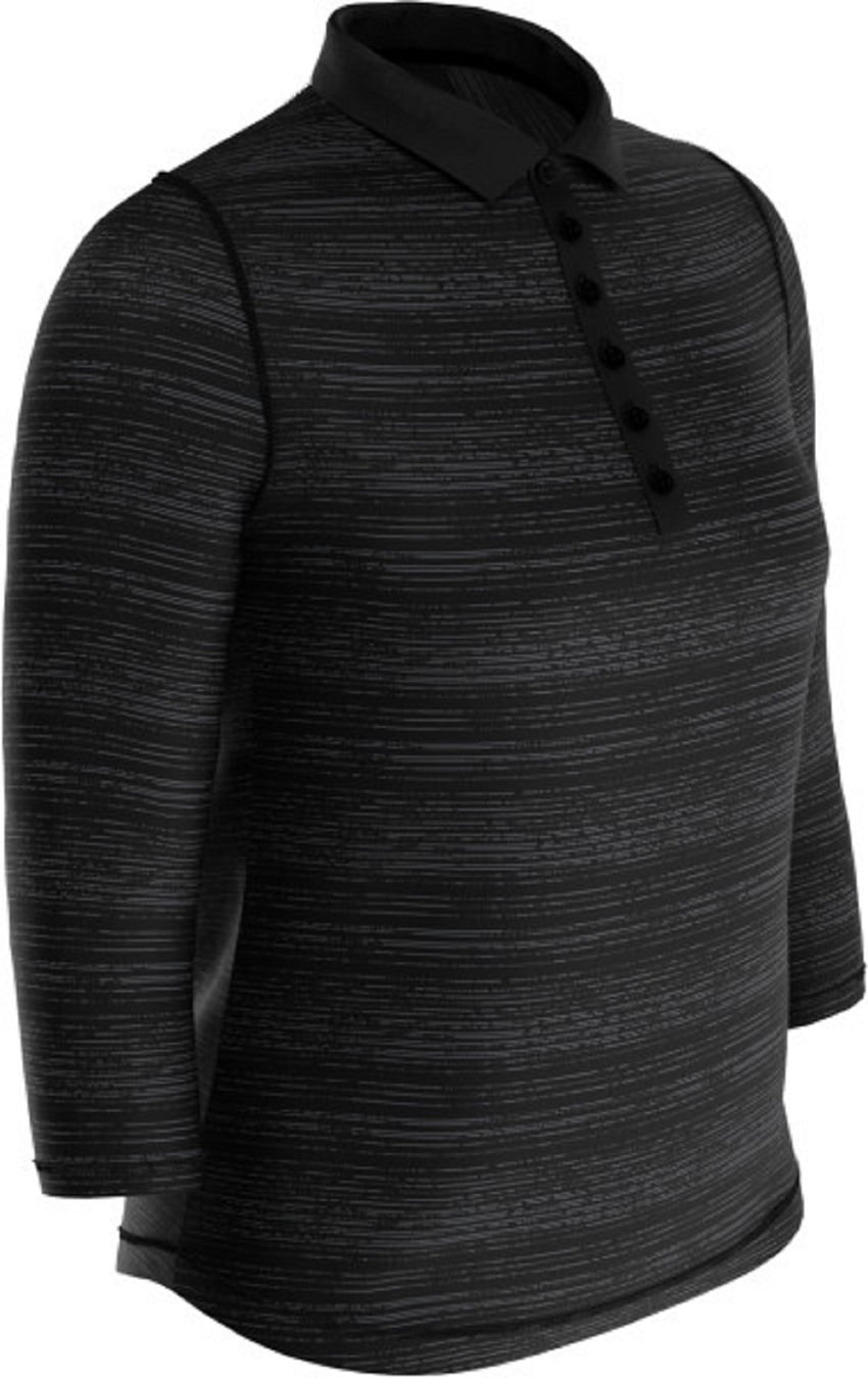 Callaway Golf Ladies SwingTech 3/4 Sleeve Space Dye Polo Caviar Small ...