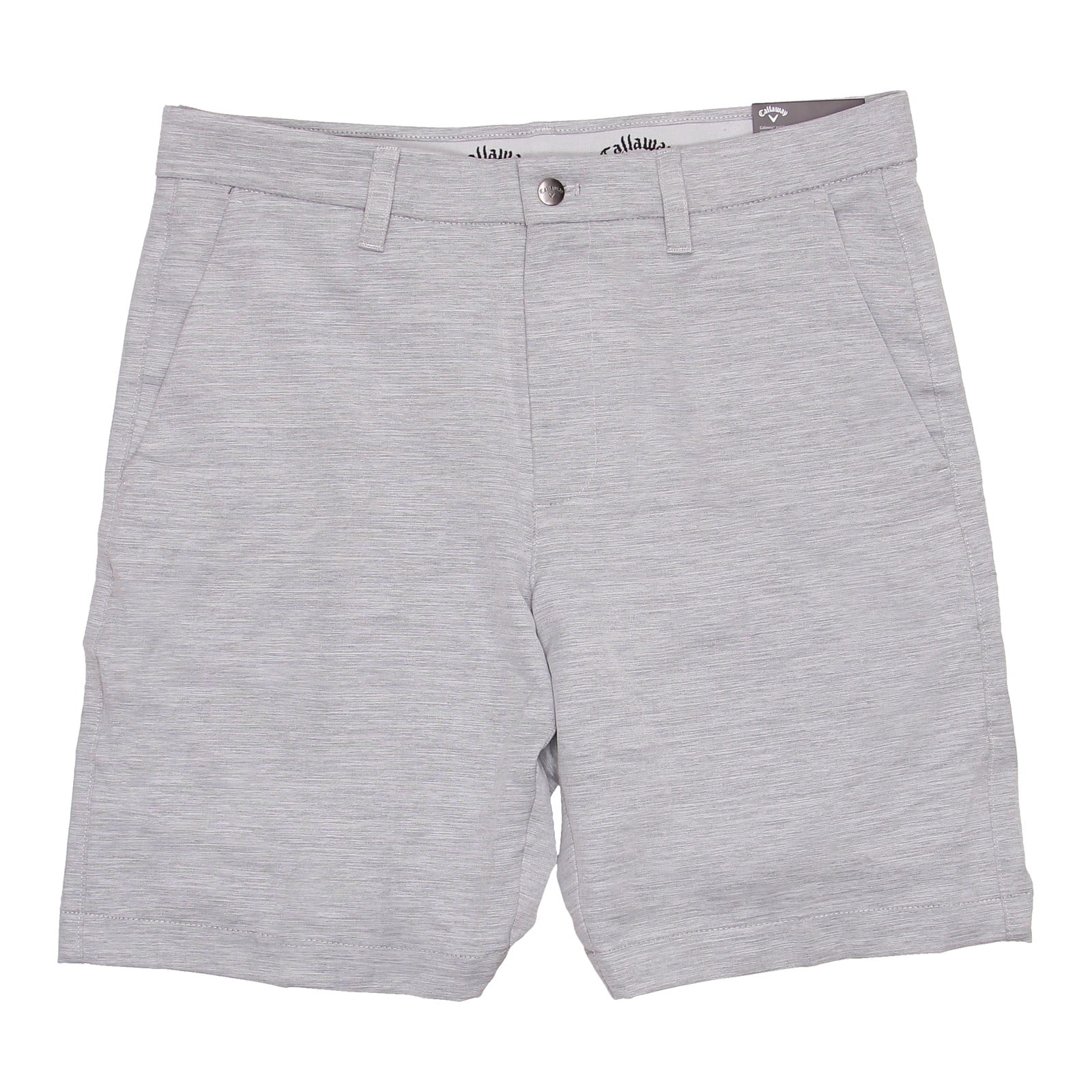 Callaway Golf Mens Micro Striped Flat Front Walking Shorts (34 ...