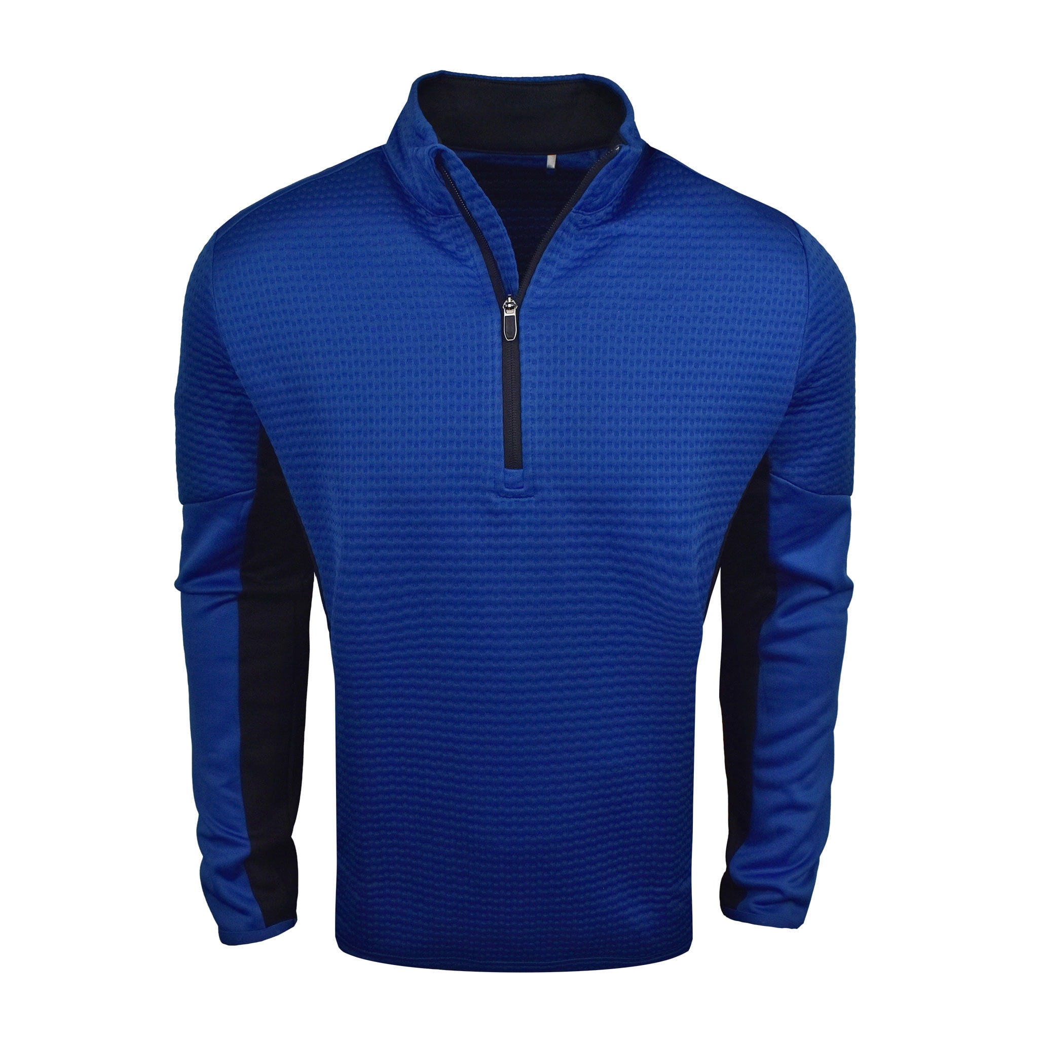 Callaway Golf Midweight Textured 1/4 Zip Pullover Galaxy Blue Small ...