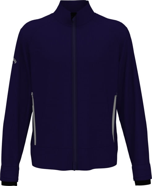Callaway Golf Premium Full Zip Stormguard Jacket Peacoat Heather Large ...