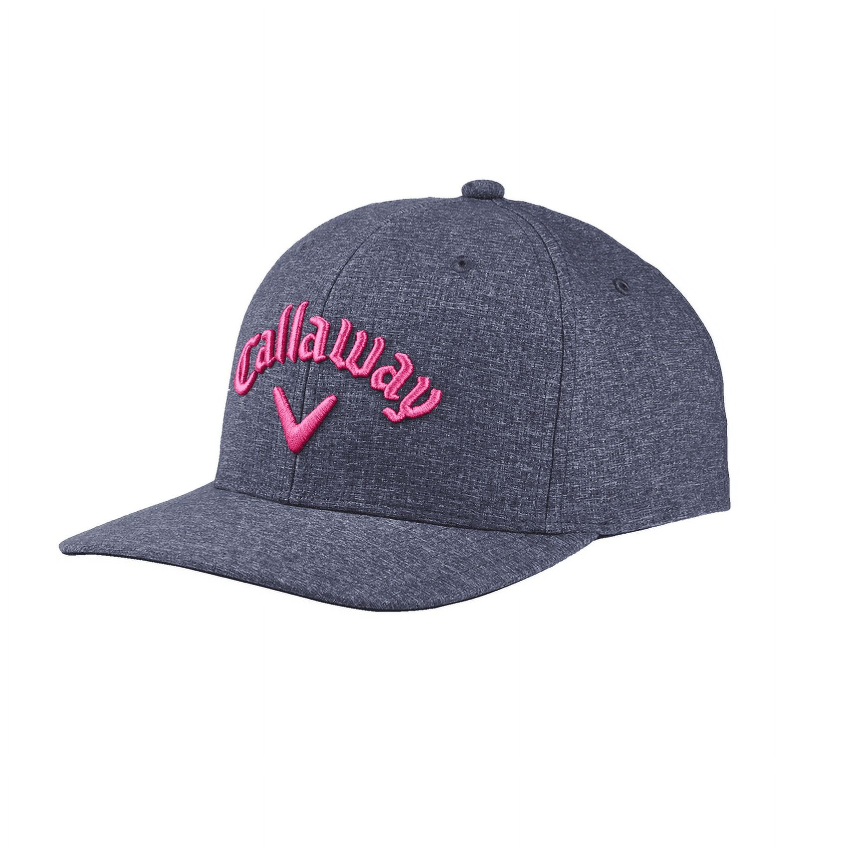 Callaway Golf Previous Season Performance Pro Hat Black Heather/Pink ...
