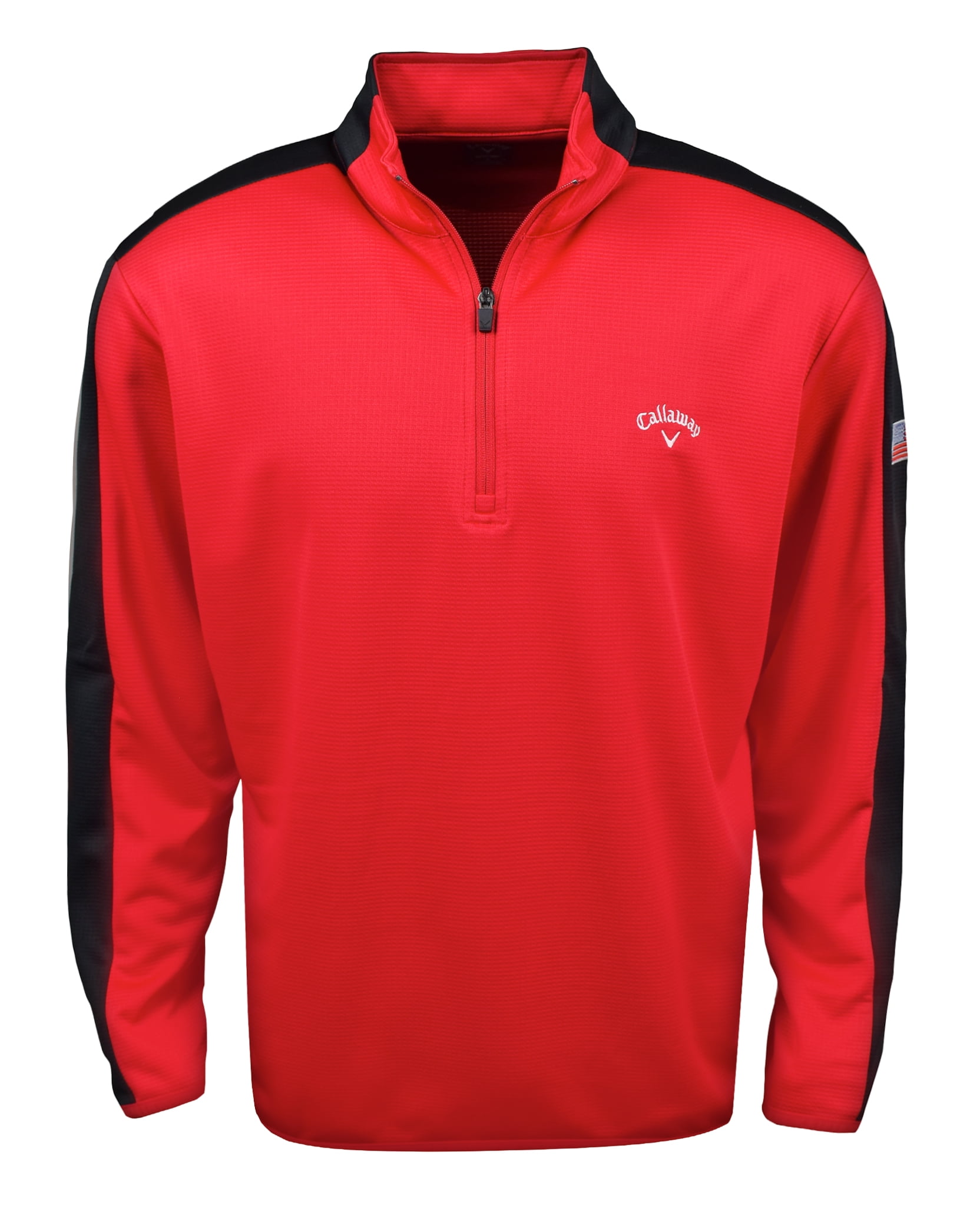 Callaway Golf Waffle Fleece 1/4 Zip Pullover Lychee XXL - Walmart.com