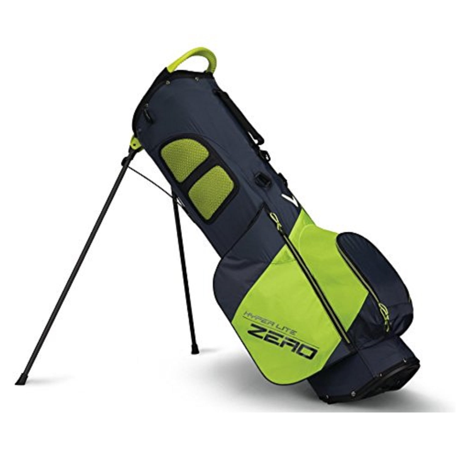 Callaway Hyper-Lite Zero Stand Bag -Titanium/Neon Yllw/White - Walmart.com