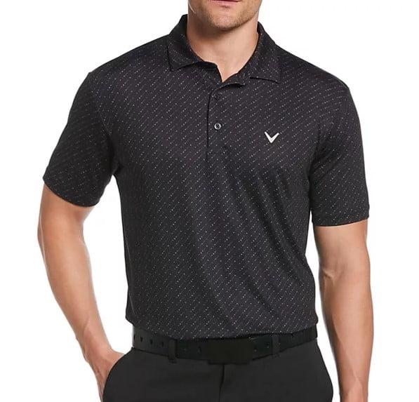Callaway Men's Performance Golf Polo (Caviar, Large) - Walmart.com