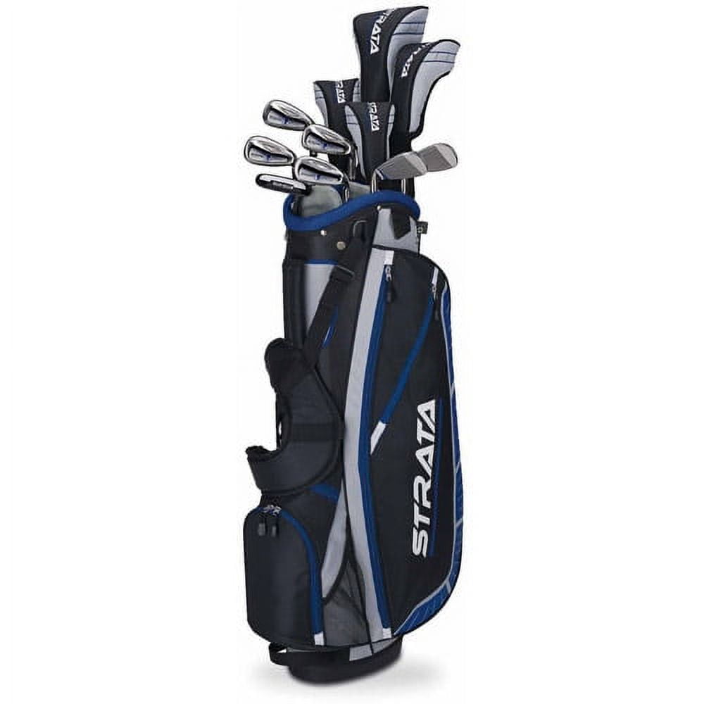 Callaway Mens Strata Plus Complete 16 Piece Golf Club Set With Bag Right Handed