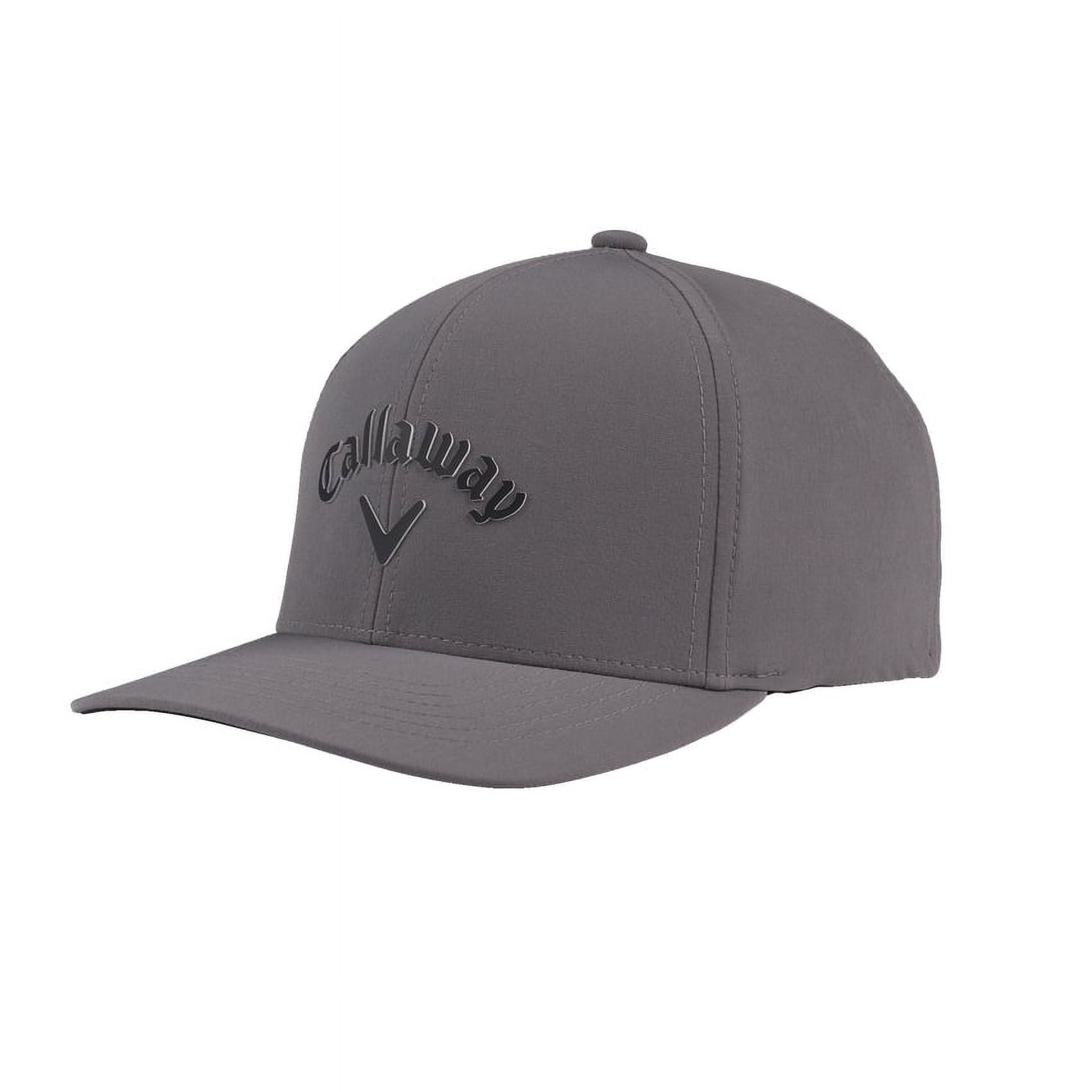Callaway Mens Stretch Fit Fitted Hat Golf Cap - Grey - Walmart.com