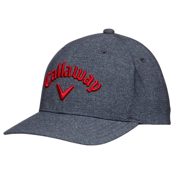 Callaway Golf Men's Pro Tour Authentic Performance Hat, Black Heather ...