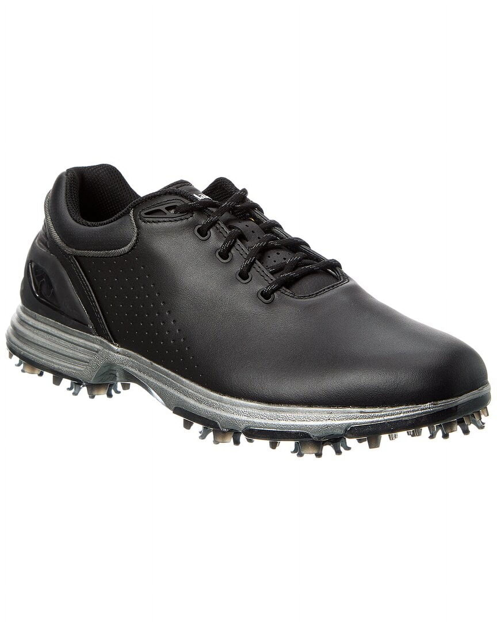 Callaway Newport Leather Golf Shoe, 10, Black - Walmart.com