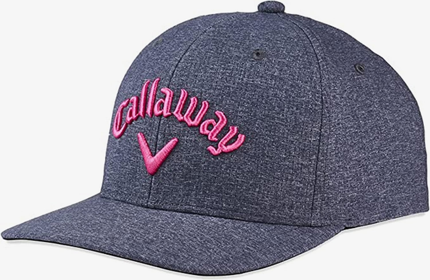 Callaway Performance Pro Adjustable Golf Hat, Black Heather and Pink ...