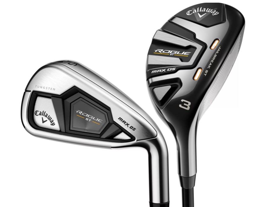Callaway Rogue ST MAX OS Combo 4H, 5H, 6-PW Iron Set Regular New ...