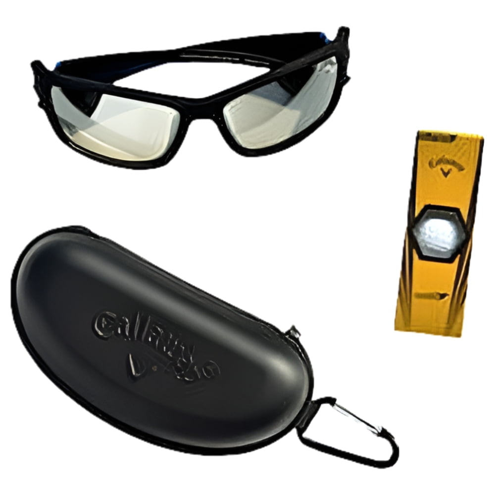 Callaway Scratch Resistant Unisex Sunglasses and Sunglass Case and Golf ...