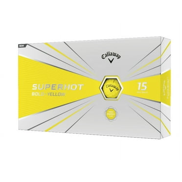 Callaway Superhot Golf Balls, Matte Red, 15 Pack - Walmart.com
