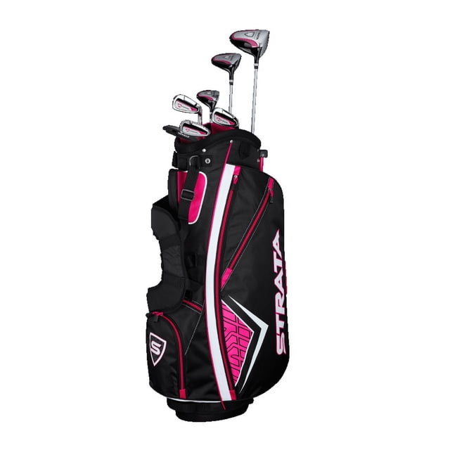 Callaway Women's Strata '19 Complete 11-Piece Golf Club Set with Bag ...