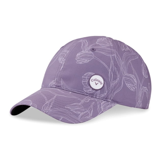 Callaway Womens Hightail Adjustable Golf Hat 2024 - Violet Haze/Lace ...