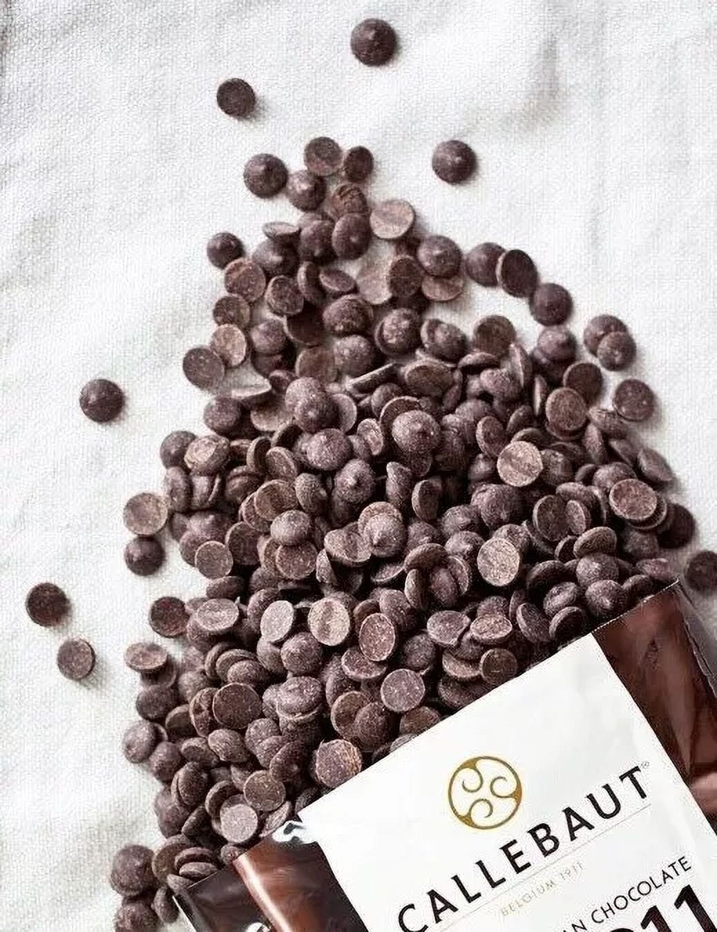 Callebaut Bulk Fine Belgian Bakers Dark Chocolate Callets 2lb - Walmart.com