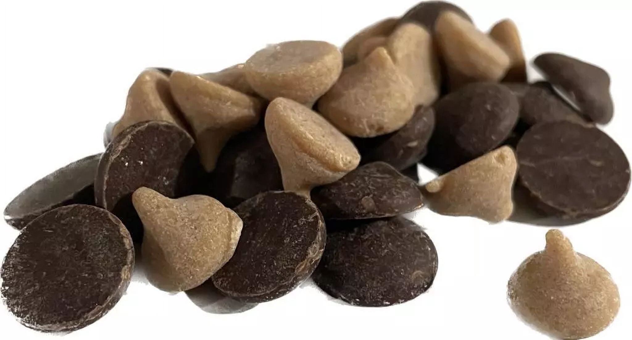 Callebaut Fine Belgian Bakers Dark Chocolate & Peanut Butter Callets ...