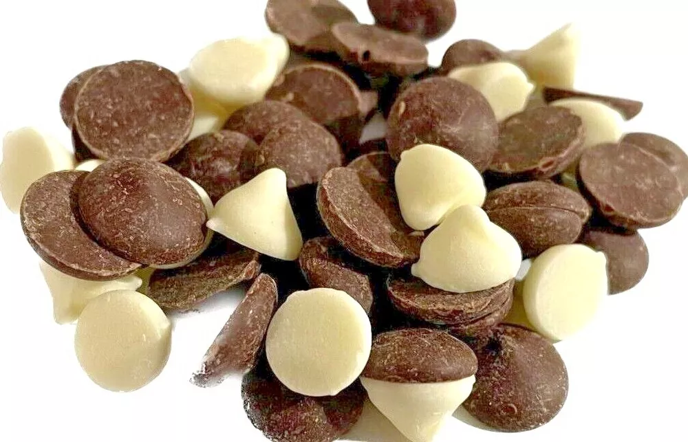 Callebaut Fine Belgian Bakers Dark White Chocolate Callets Mix 12oz ...