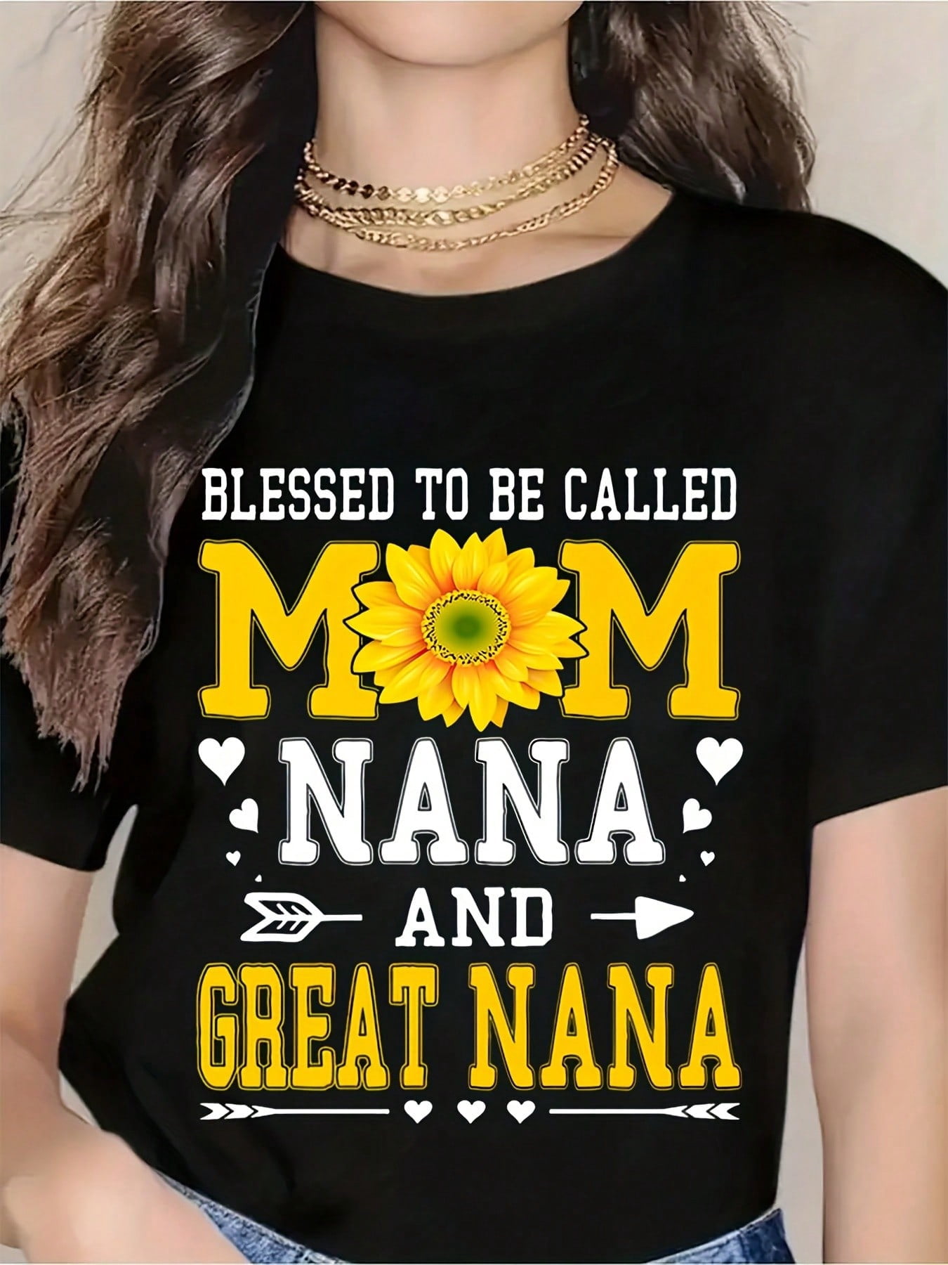 To Be Called Mom Nana And Great Nana T-Shirt - Mother's Day Gift For ...