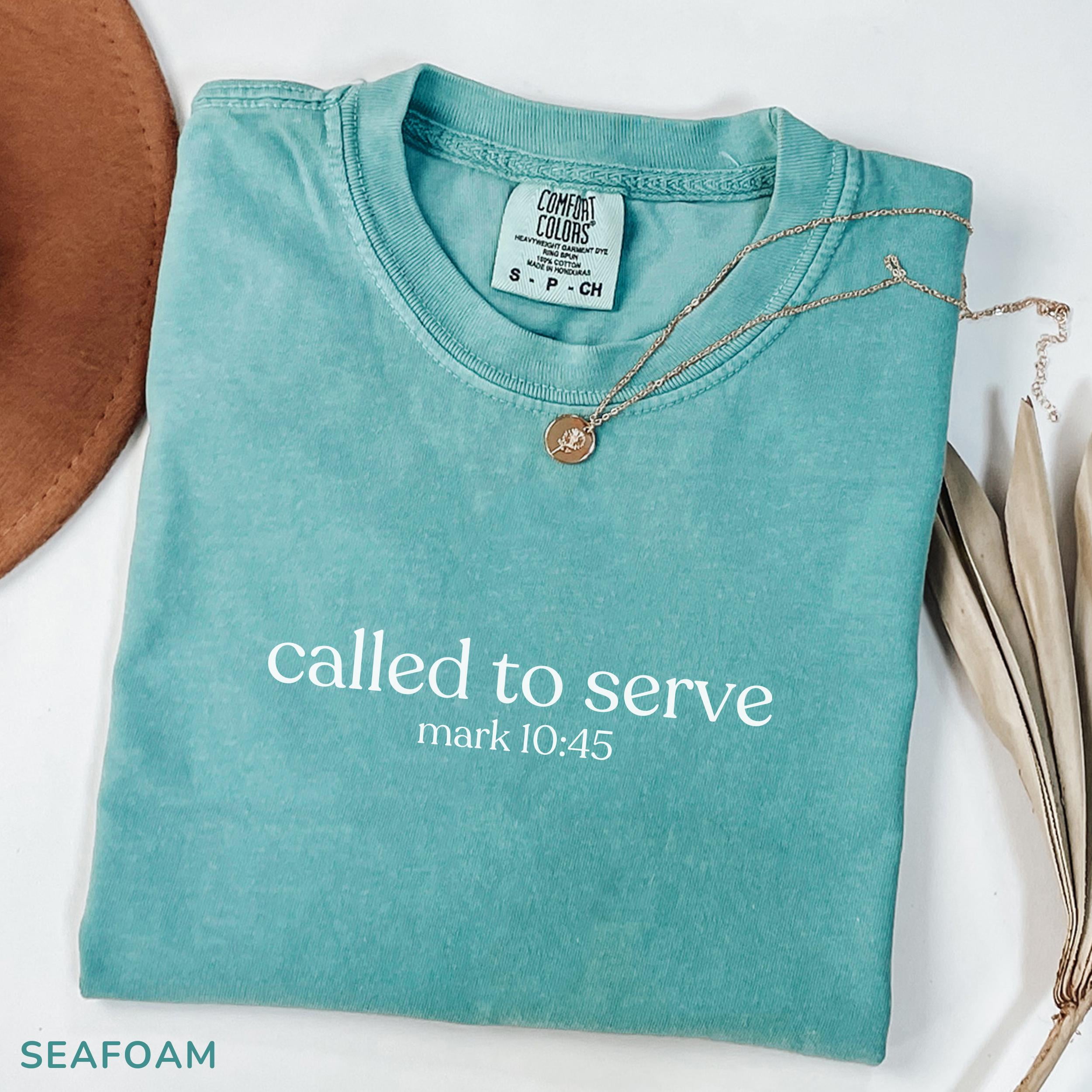 Called To Serve Shirt, Christian Shirt, Bible Verse Tee, Faith Shirt ...