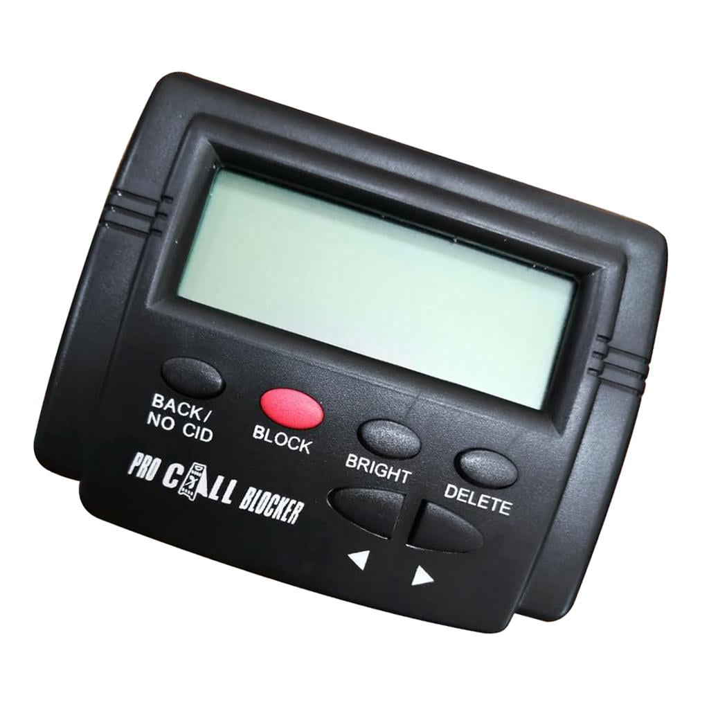 Caller ID Blocker Device with LCD Screen, 1500 Number Capacity for Home ...