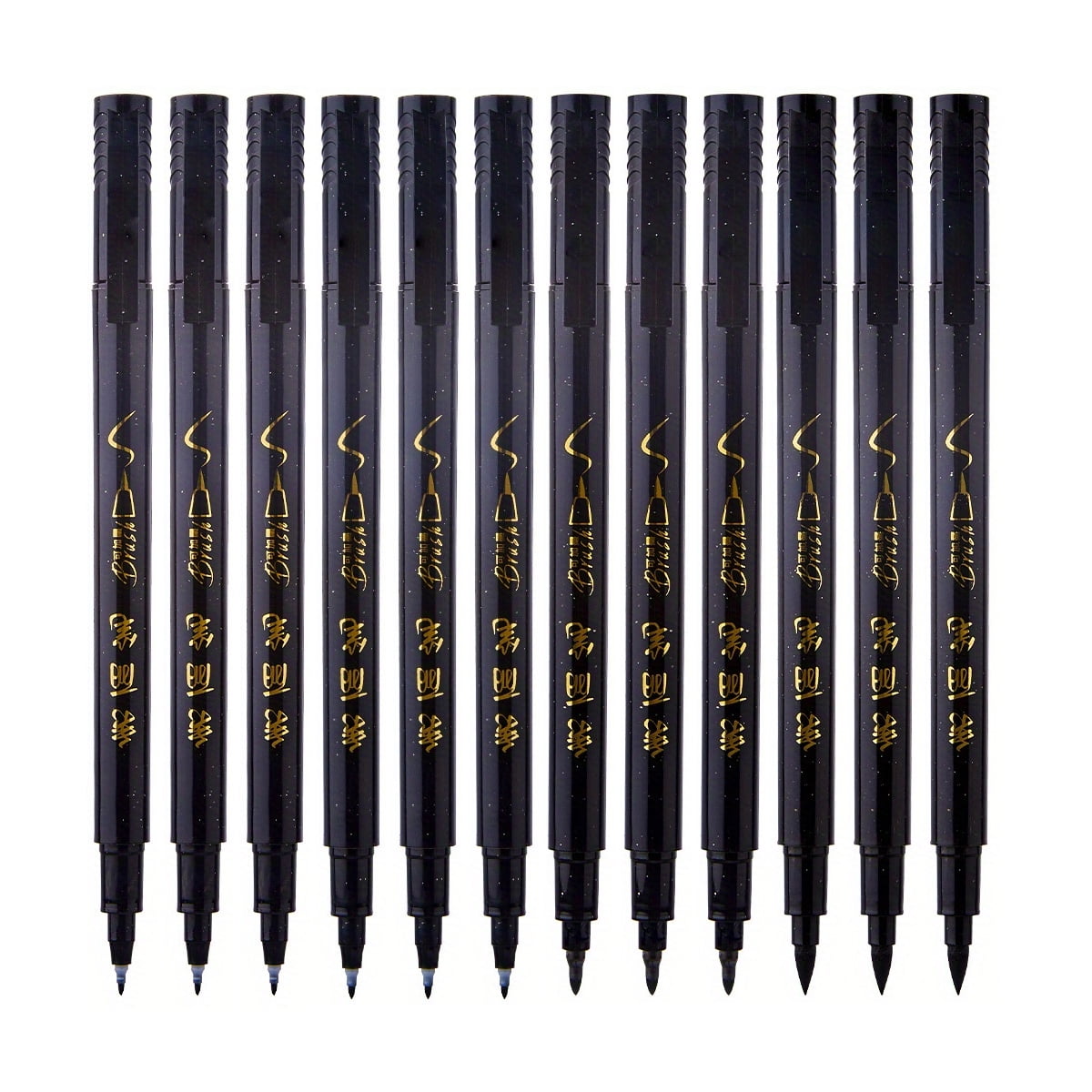 Calligraphy Brush Pens Set of 4/12(Soft & Hard) for Hand Lettering ...
