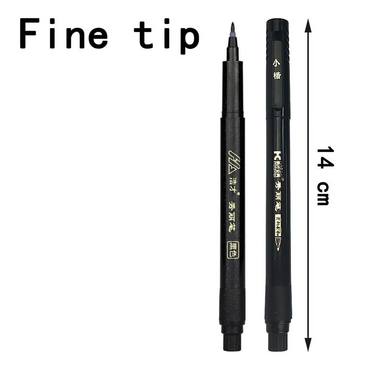 Calligraphy Pen Hand Lettering Pen Brush Lettering Pen Writing Marker ...