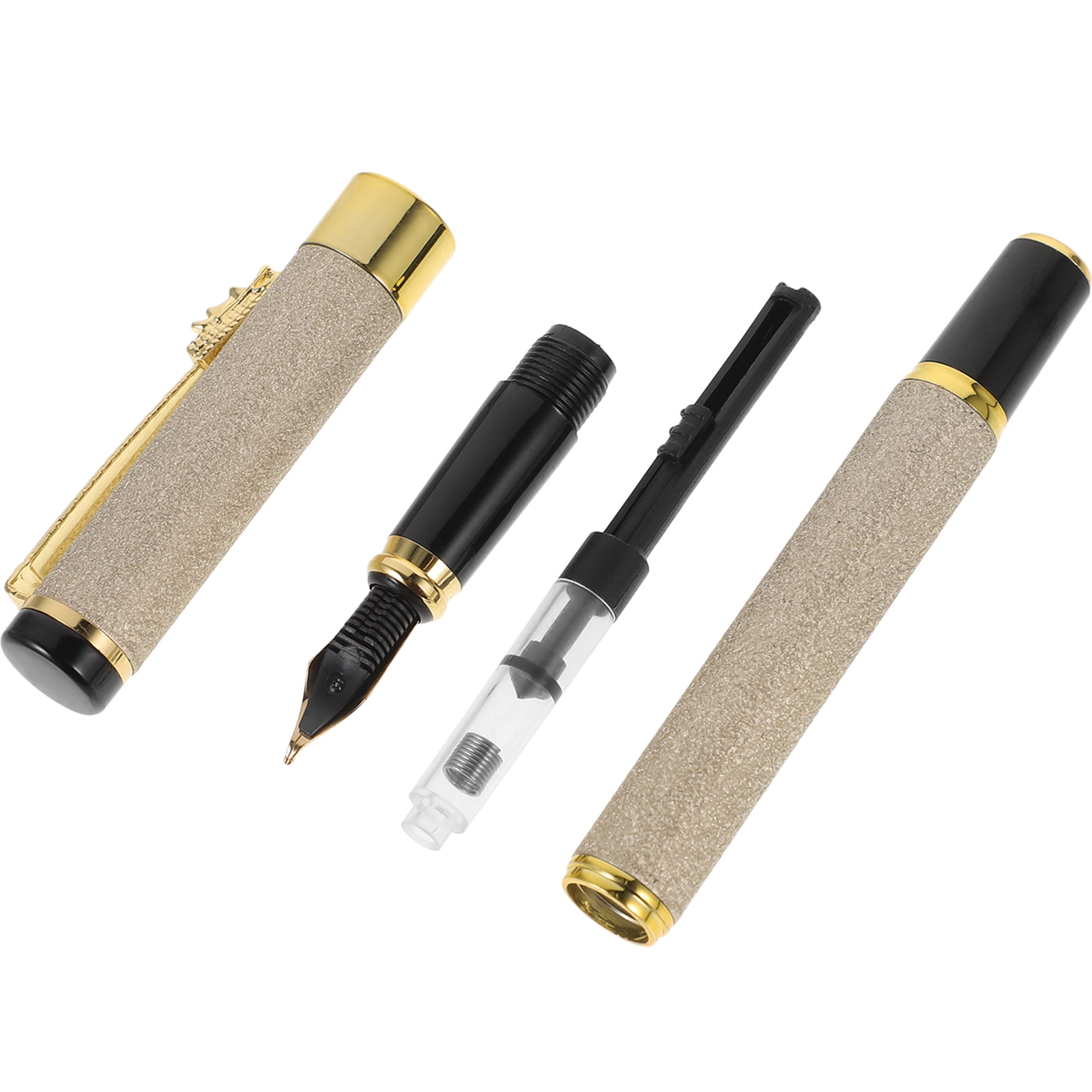 Frosted Iron Fountain Pen for Writing Use with Smooth Writing ...