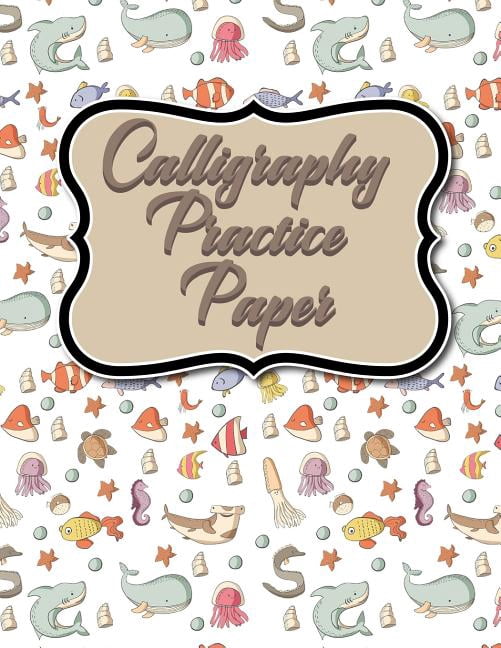 Calligraphy Practice Paper: Calligraphy Grid Paper Notebook ...
