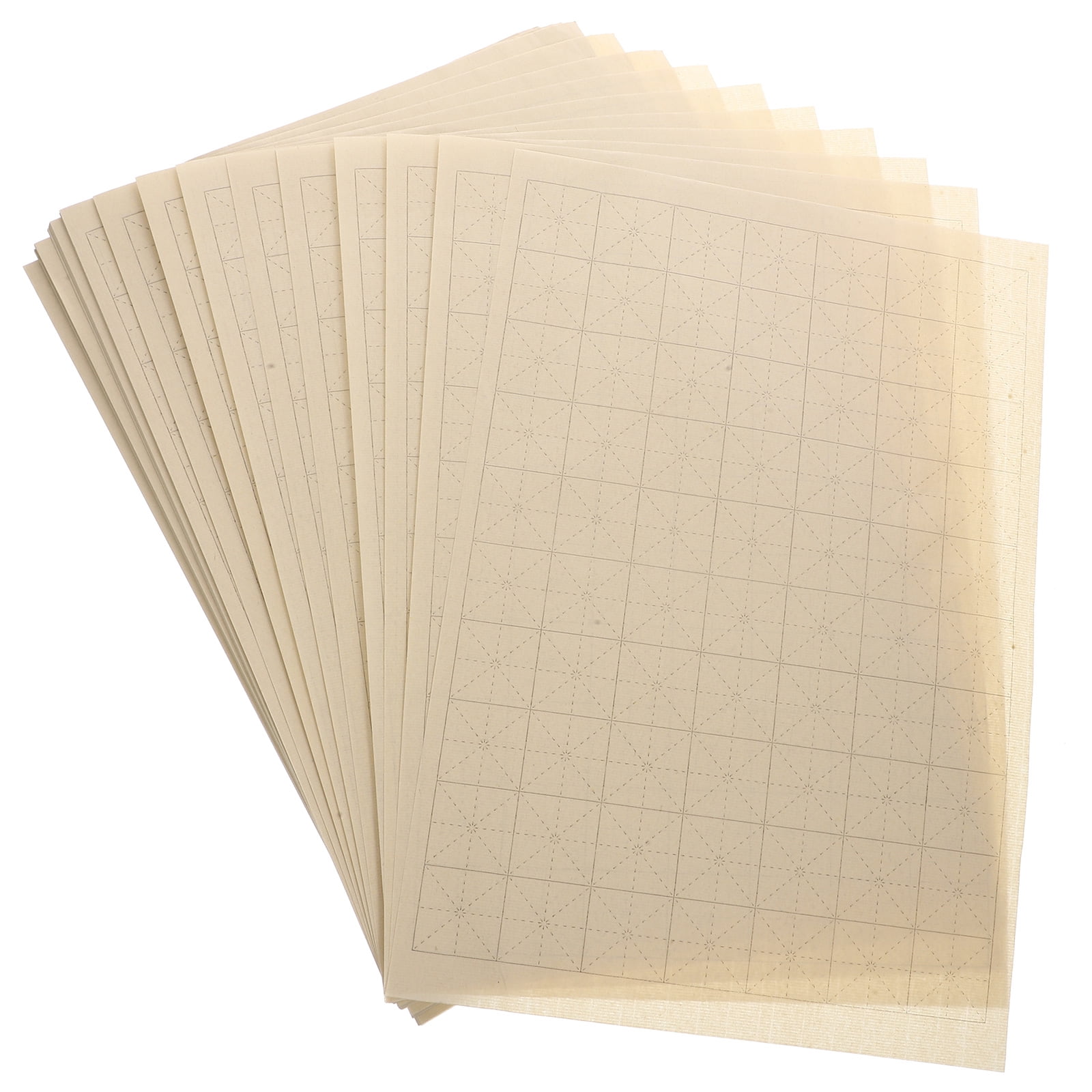 Calligraphy Writing Paper Grid Daily Lesson Xuan Caligraphy Sheets ...