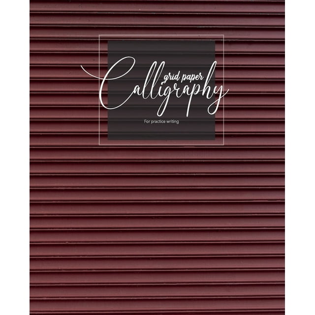 Calligraphy grid paper For practice writing: Calligraphy Paper Sheets ...