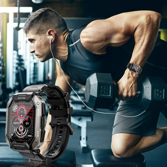 Calling Outdoor Smartwatch: Sport Modes Step Counter Heart Rate ...