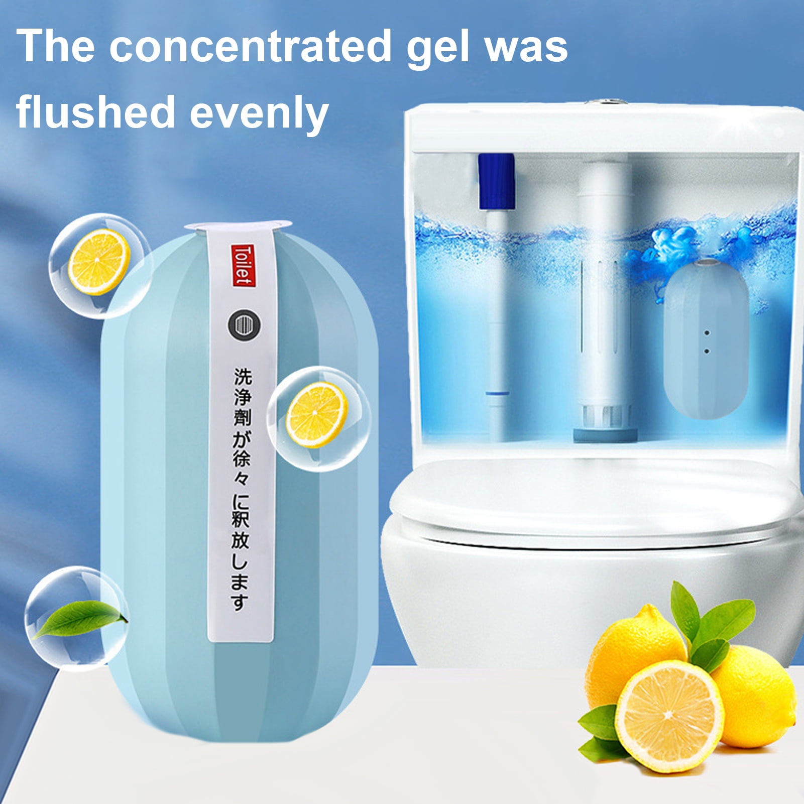 Callipe 1/2/3Pcs Toilet Bowl Cleaner Automatic Dissolve Long-Lasting ...