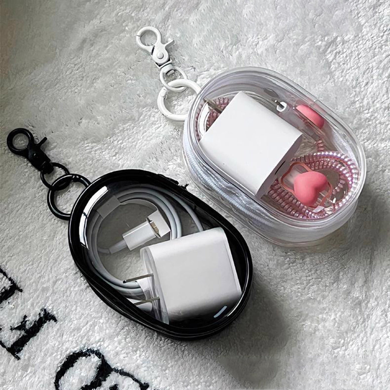 Callipe 1/2Pcs Data Cable Charger Case Earphones Organizer Lightweight ...