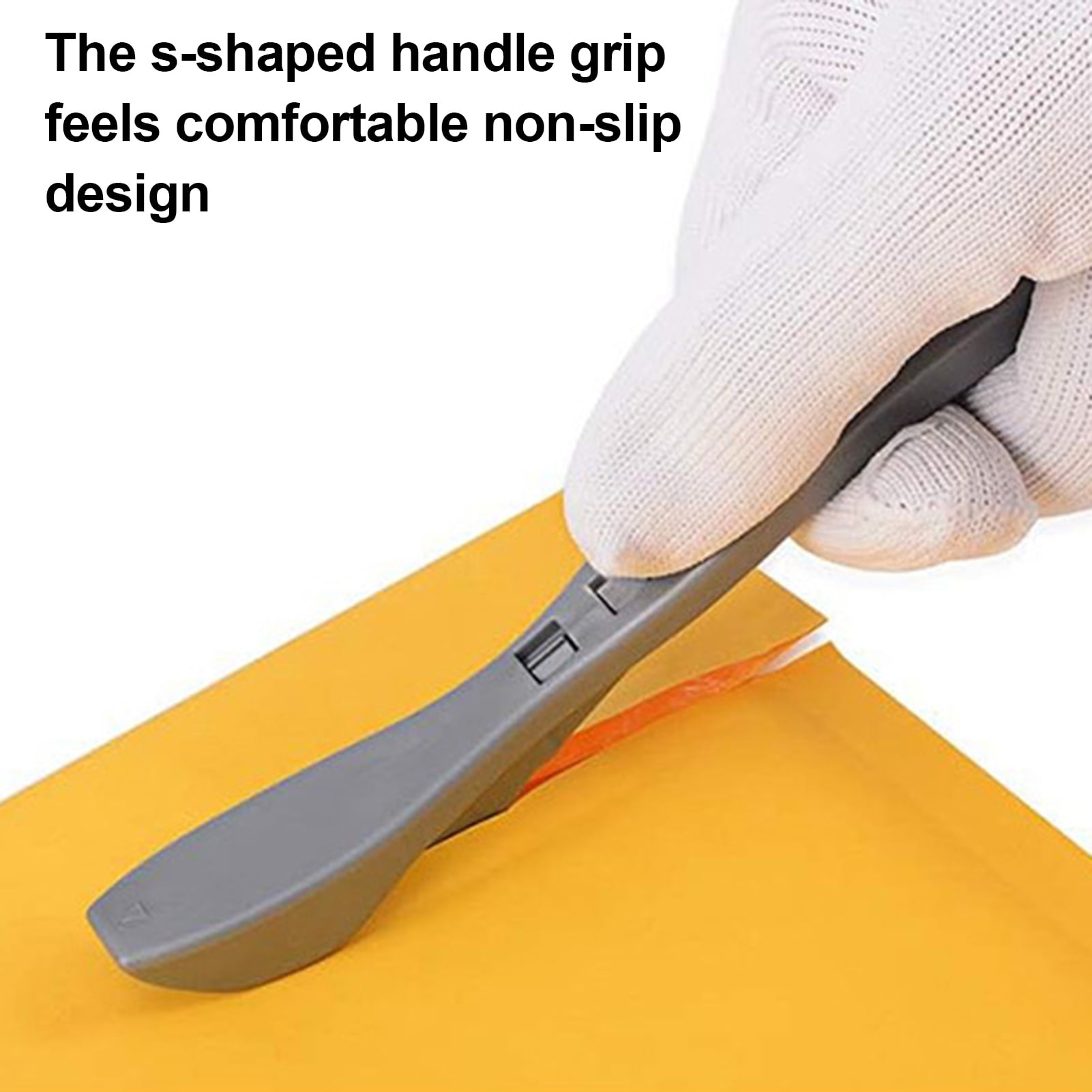 Callipe 2Pcs Gift Wrap Cutter Concealed Blade Safety Wrapping Paper ...