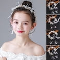 Callipe Adjustable Ribbon Lace-up Girls Headband Elastic Non-slip ...