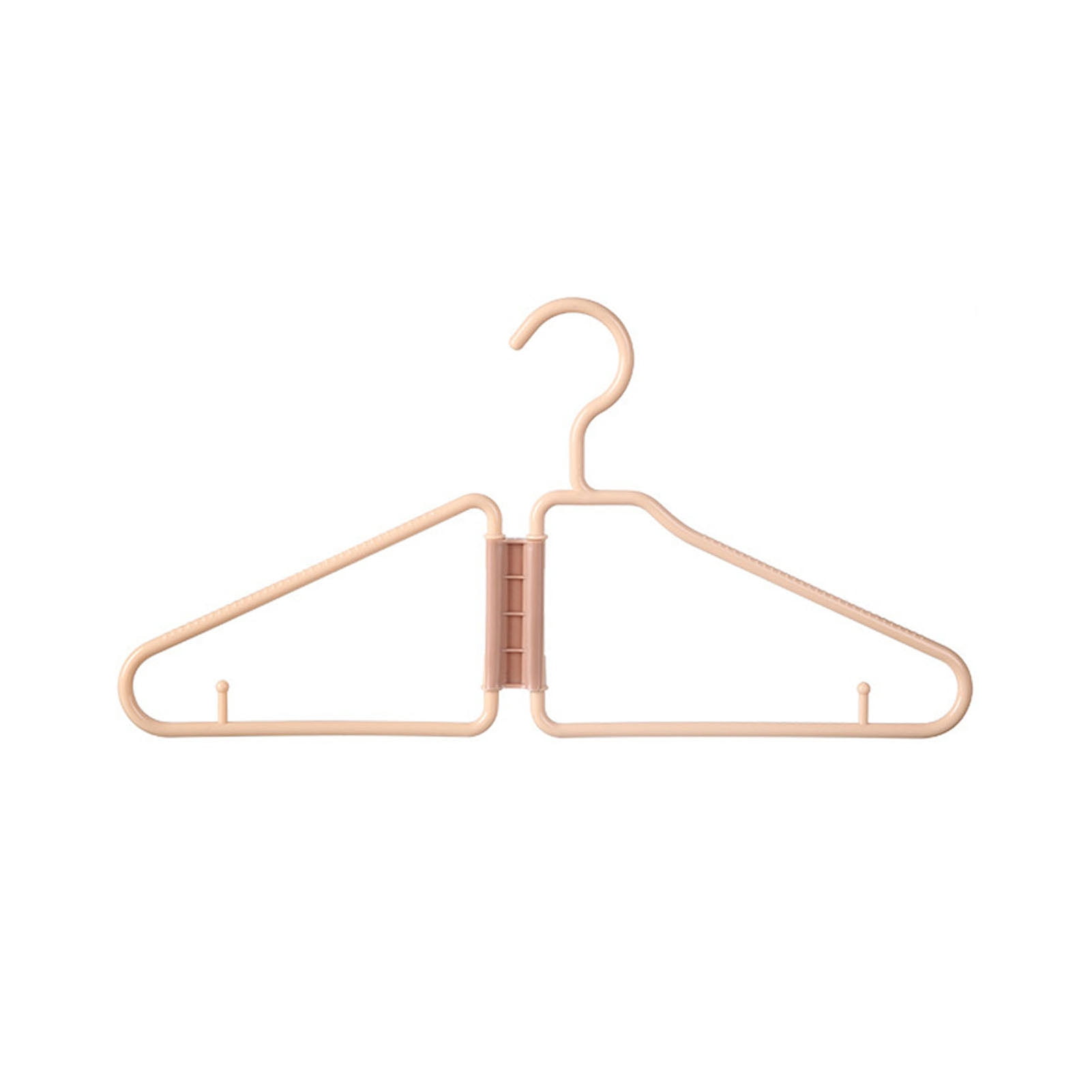Callipe Folding Clothes Hanger Collapsible Hanger Clothes Drying Rack ...